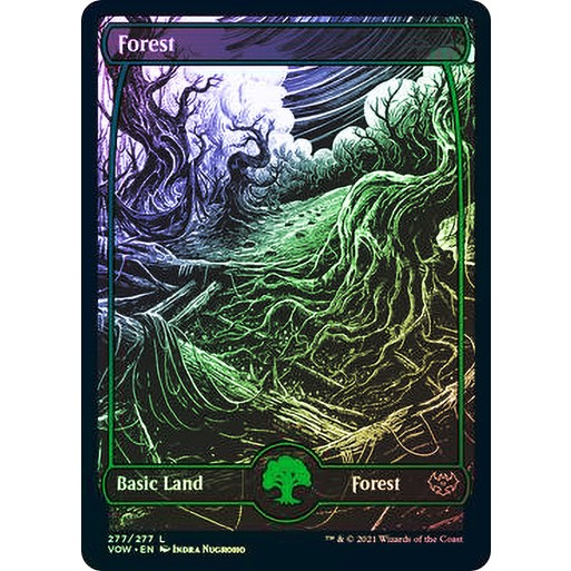 [MTG] Innistrad : Crimson Vow (268-277) Basic Land (Full Art) [LAND ...