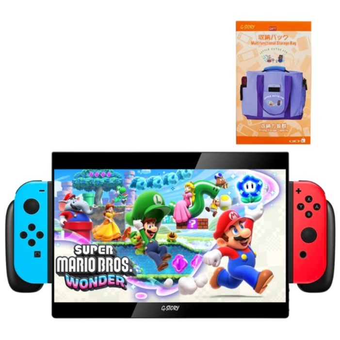 Nintendo Switch G-STORY 10.1' Portable Monitor + กระเป๋าพรีเมี่ยมสำหรับ ...