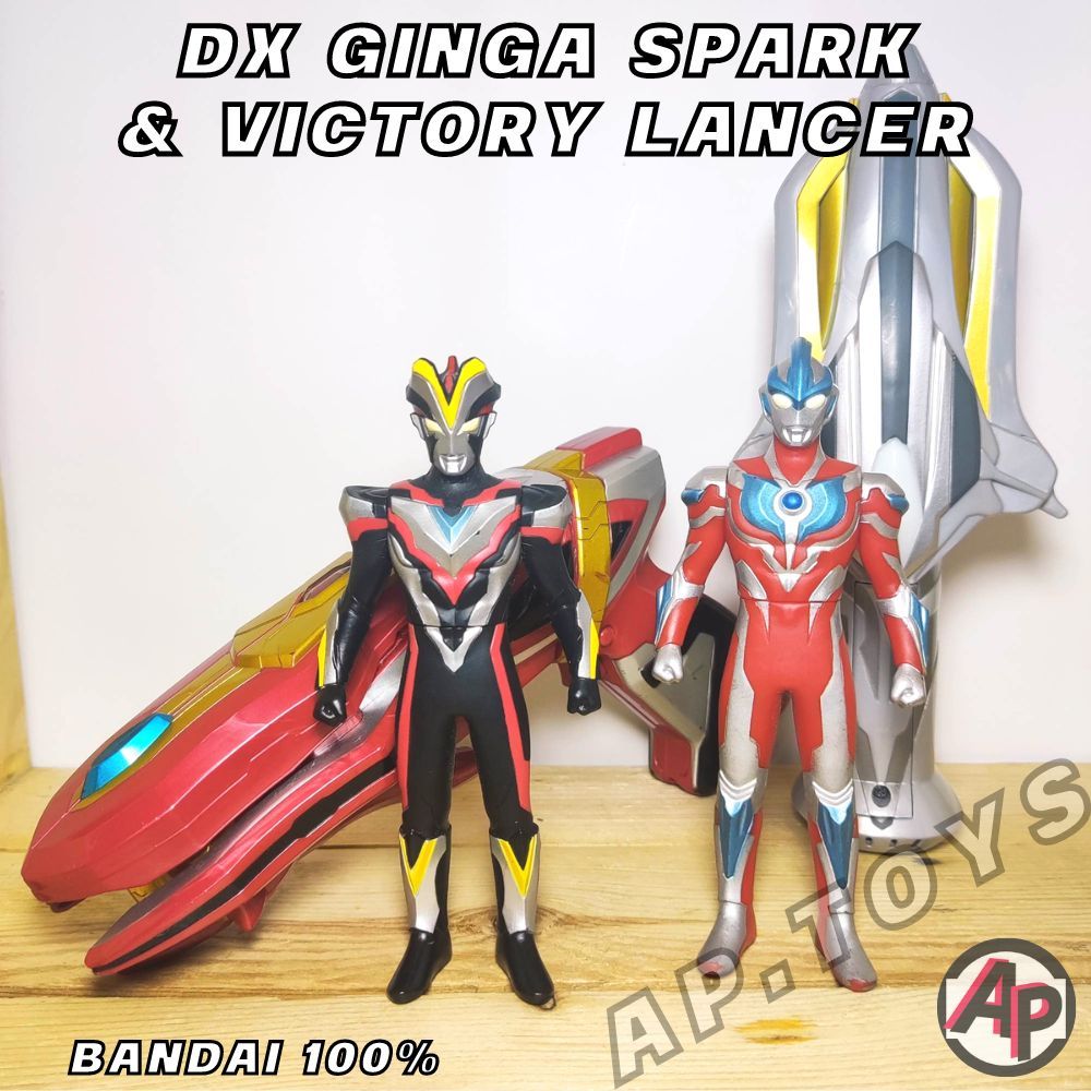 DX Ginga Spark & Victory Lancer ที่แปลงร่างอุลตร้าแมนกิงกะและวิกตอรี่ ...