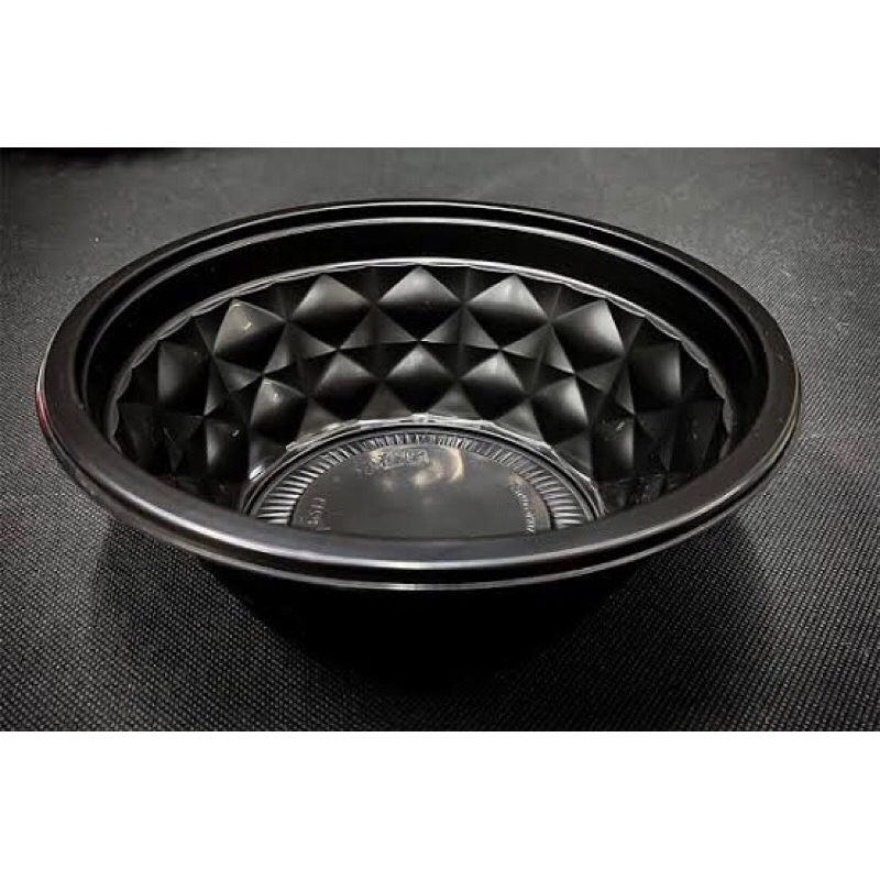 ชามพลาสติก P213 สีใส สีดำ เนื้อหนา เข้าไมโครเวฟได้ | Shopee Thailand