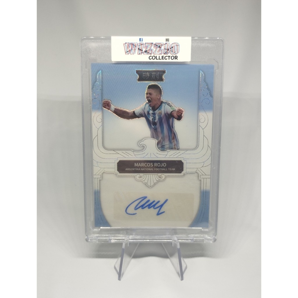 การ์ดลายเซ็นนักฟุตบอล Marcos Rojo 12/25 Fansmall Argentina Moment ...