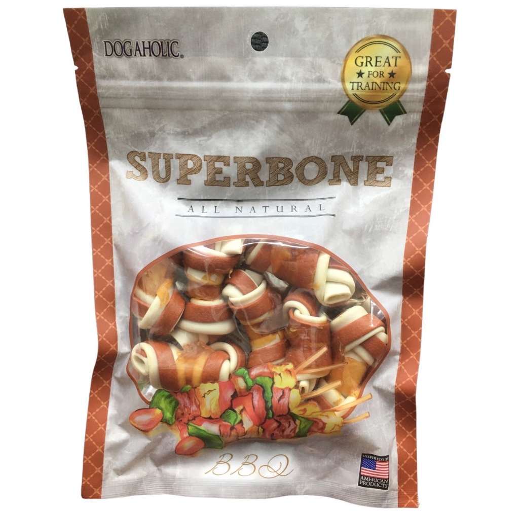 9352-Super Bone/สไปรัลซอฟท์ ชิคเก้น ซุปเปอร์โบน-กลิ่นบาร์บีคิว บรรจุ 8 ...