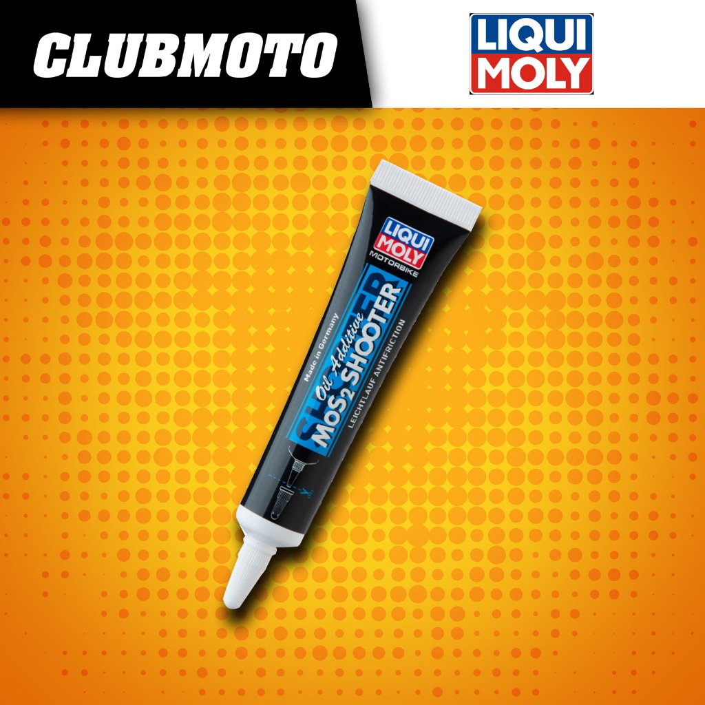 Liqui Moly สารเคลือบเครื่องยนต์ มอเตอร์ไซค์ MoS2 Shooter 20 ml. | Shopee Thailand