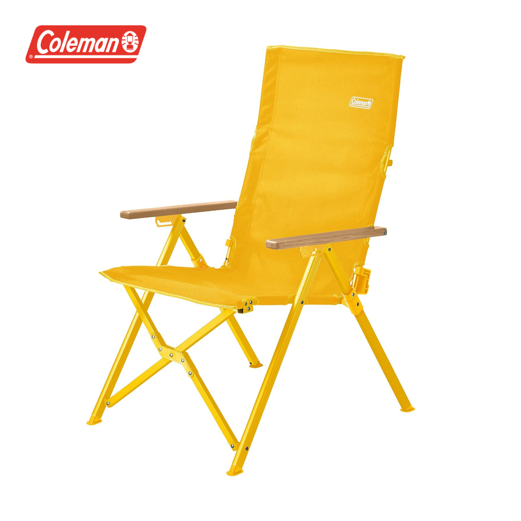 เก้าอี้ Coleman Lay Chair Yellow Limited ปรับระดับได้3ระดับ จากญี่ปุ่น ...
