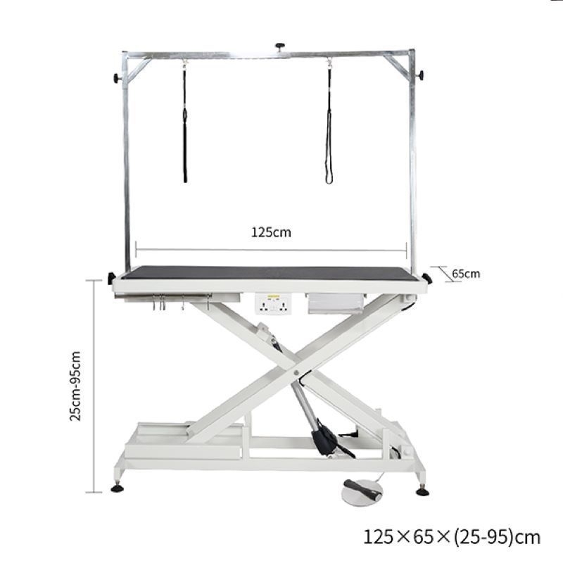 Shernbao Table FT-808P โต๊ะตัดขนระบบไฟฟ้า อุปกรณ์ครบ (light green ...