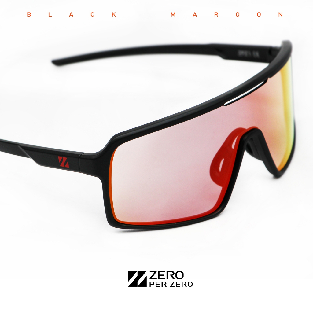 New2024!!แว่นกันลมกันแดด ZERO PER ZERO รุ่น SS1 เลนส์Photochromic ปรับแสง จักรยาน,กอล์ฟ,วิ่ง ...