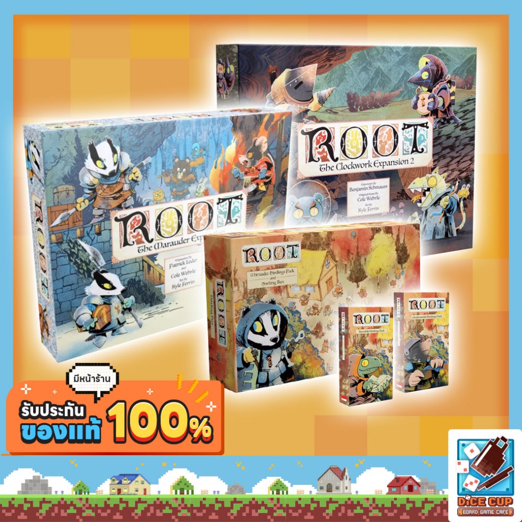 [ของแท้] Root: Marauder & More Hirelings & Clockwork 2 [All the New ...