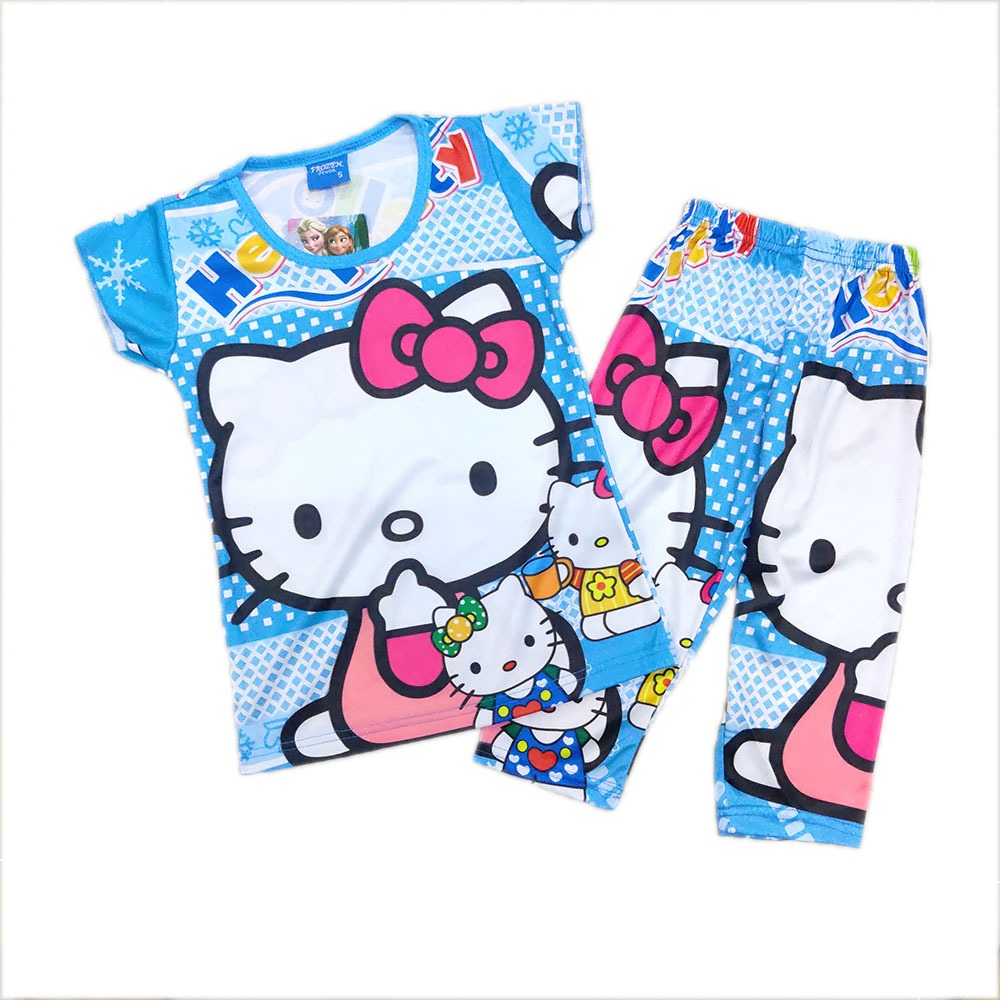 เสื้อผ้าเด็กผู้หญิง ชุดเสื้อกางเกง ลายเจ้าหญิง ผ้ามันผ้าไมโคเกรดพรีเมี่ ...