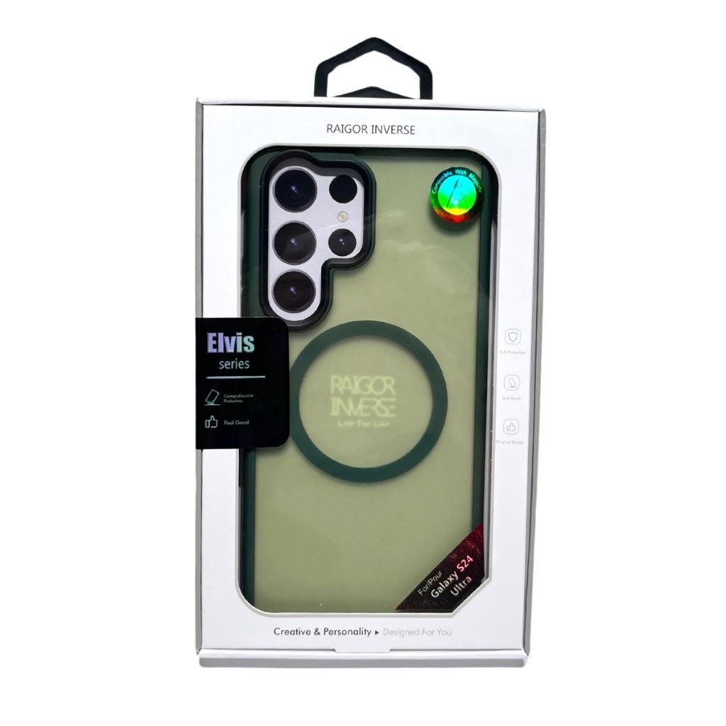 RAIGOR INVERSE เคสกันกระแทกกันรอยขีดข่วน เคสแม่เหล็กเนื้อด้าน ใช้สำหรับ ...