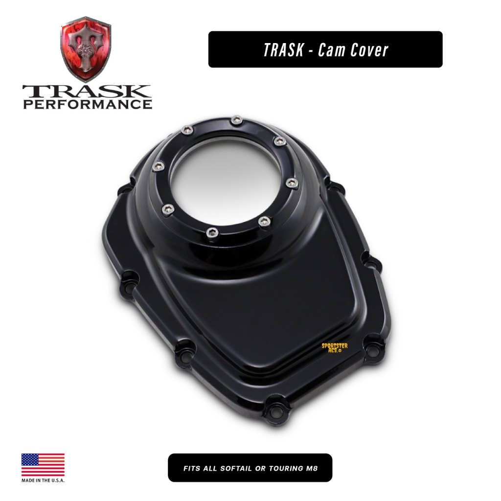 Trask - Cam Cover ฝาแคมสำหรับ Softail/Touring M8 | Shopee Thailand