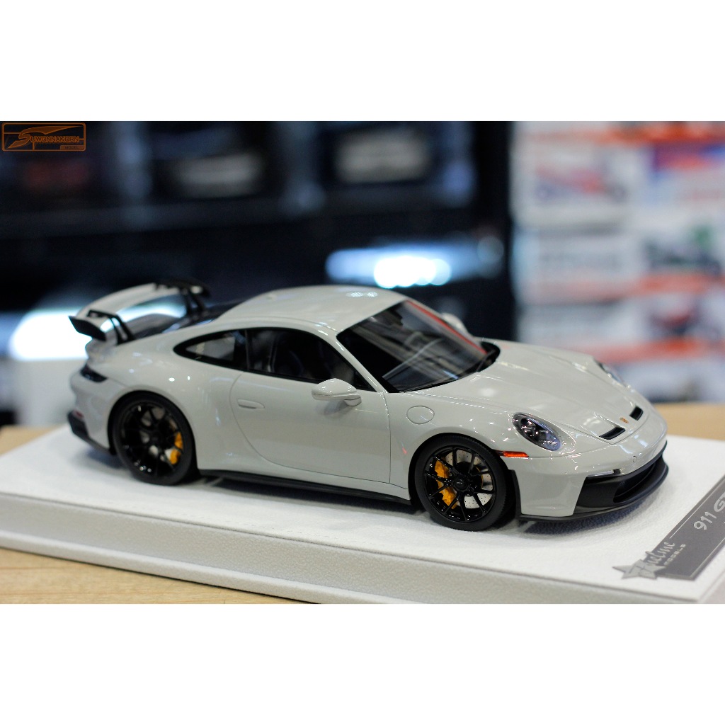 Fuelme Models(ฟูเอล โมเดล) Porsche 911 (992) GT3 CHALK GREY | Shopee ...