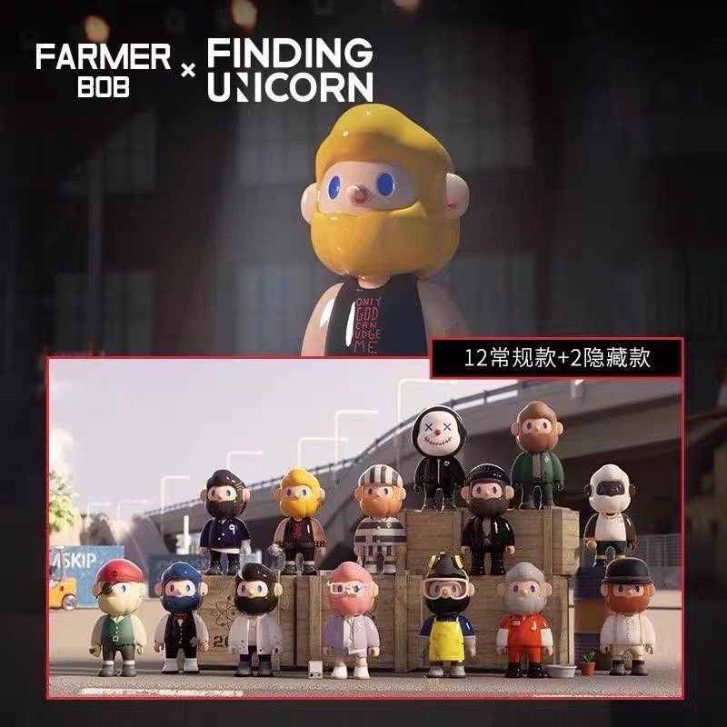 กล่ิองสุ่ม(แบบเลือกตัว)ลิขสิทธิ์แท้ Finding Unicorn The Farmer Bob BOB ...