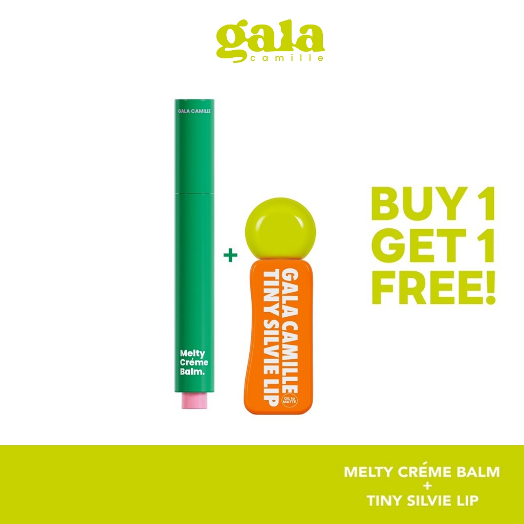 (แพ็คคู่) Gala Camille Melty Creme Balm Lip Balm ลิปบาล์ม ลิปกาล่า ลิป ...