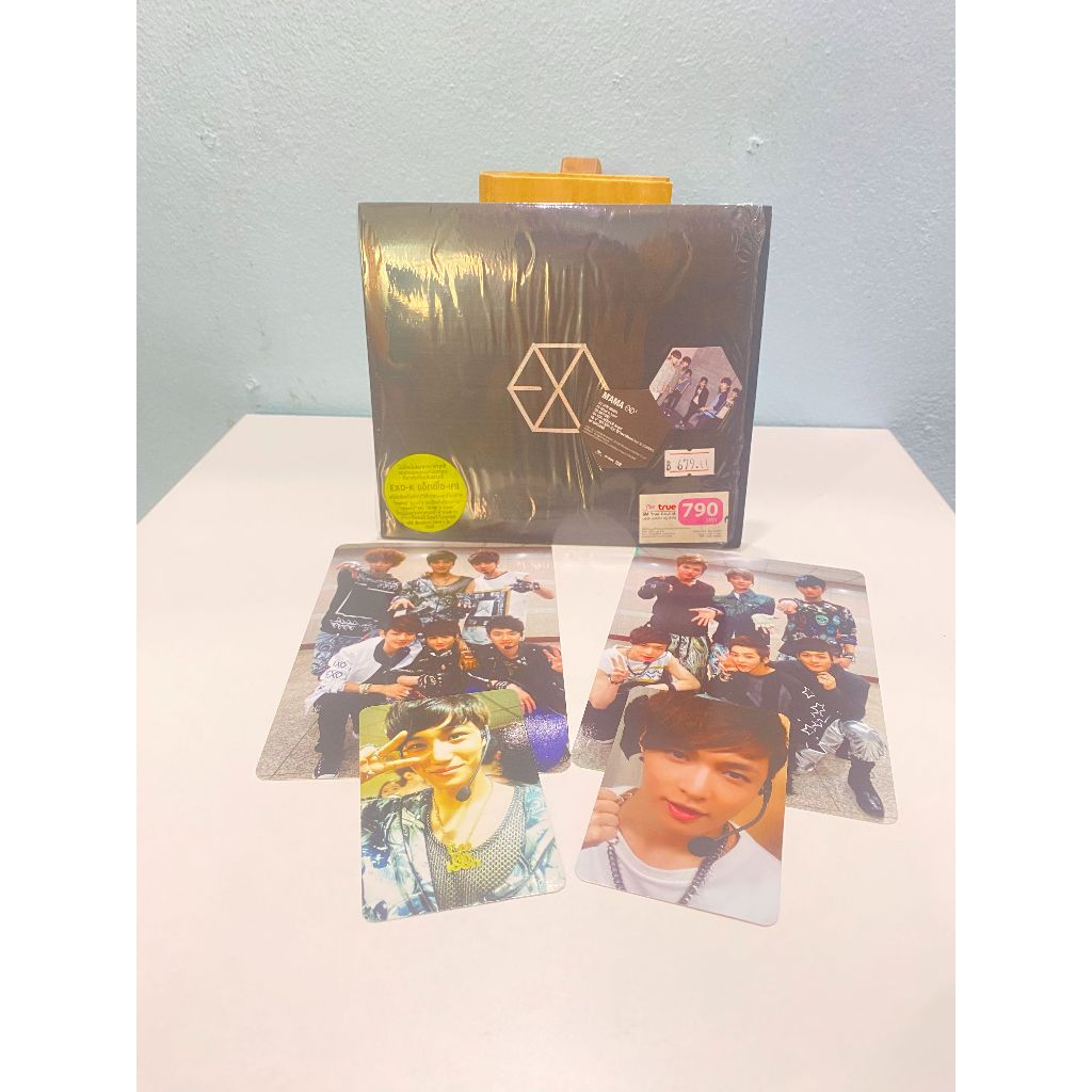 EXO 1st mini Album MAMA (2 Ver. SM True) พร้อมการ์ด | Shopee Thailand