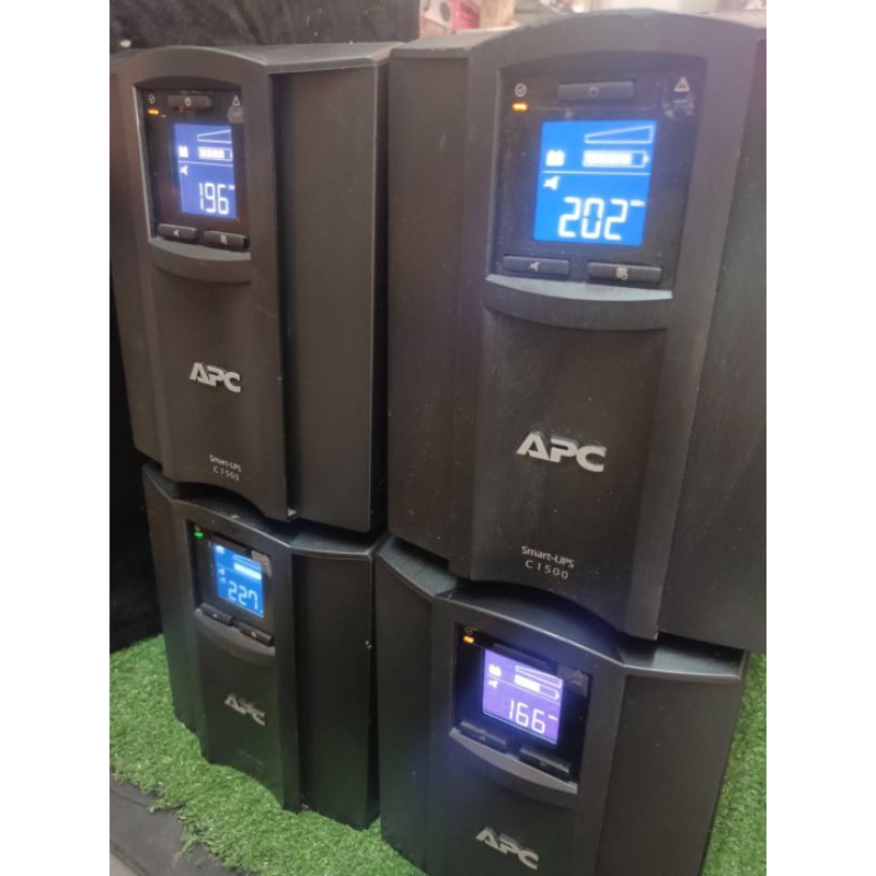 เครื่องสำรองไฟ ups APC SMART SMC1500Iหน้าดิจิตอล1500VA / 900W เพียวซายเวฟ ขายเครื่องเปล่า ไม่มี ...