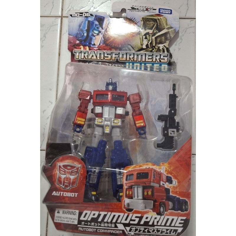 TRANSFORMERS UNITED UN-06 OPTIMUS PRIME AUTOBOT COMMANDER | Shopee Thailand