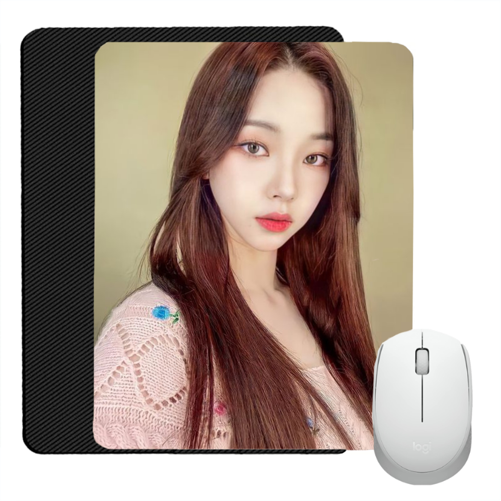 แผ่นรองเมาส์ Mouse Pad พิมพ์ลาย นักร้องเกาหลี คารีน่า Karina Aespa ...