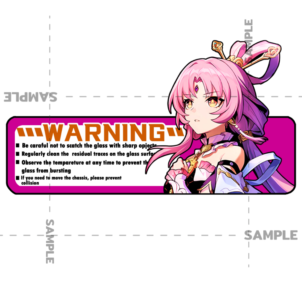 Fu Xuan honkai Star rail สติกเกอร์ 2 แผ่น Star rail Stickers สติ๊กเกอร์ ...