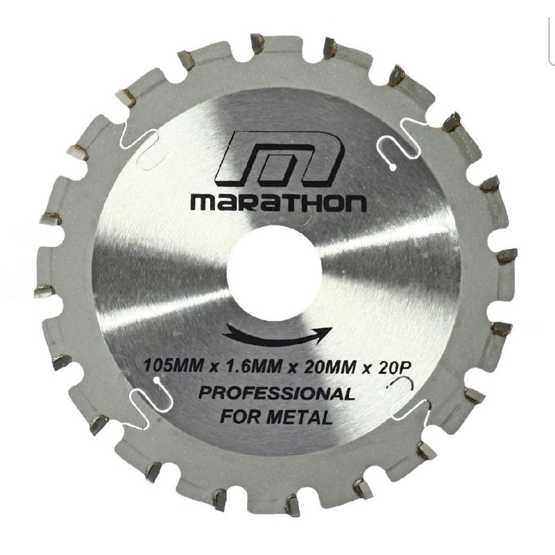 MARATHON M312-1010 MARATHON ใบเลื่อยตัดเหล็ก ขนาด 4 นิ้ว (105 มม.) 20 ฟัน รุ่น METAL | Shopee ...