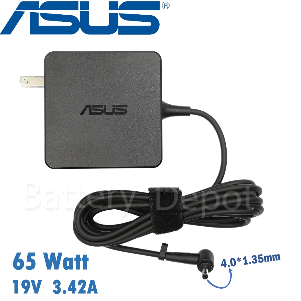 Asus Adapter ของแท้ 19V/3.42A 65W หัวขนาด 4.0*1.35mm สายชาร์จ เอซุส A540U อะแดปเตอร์, สายชาร์จ ...