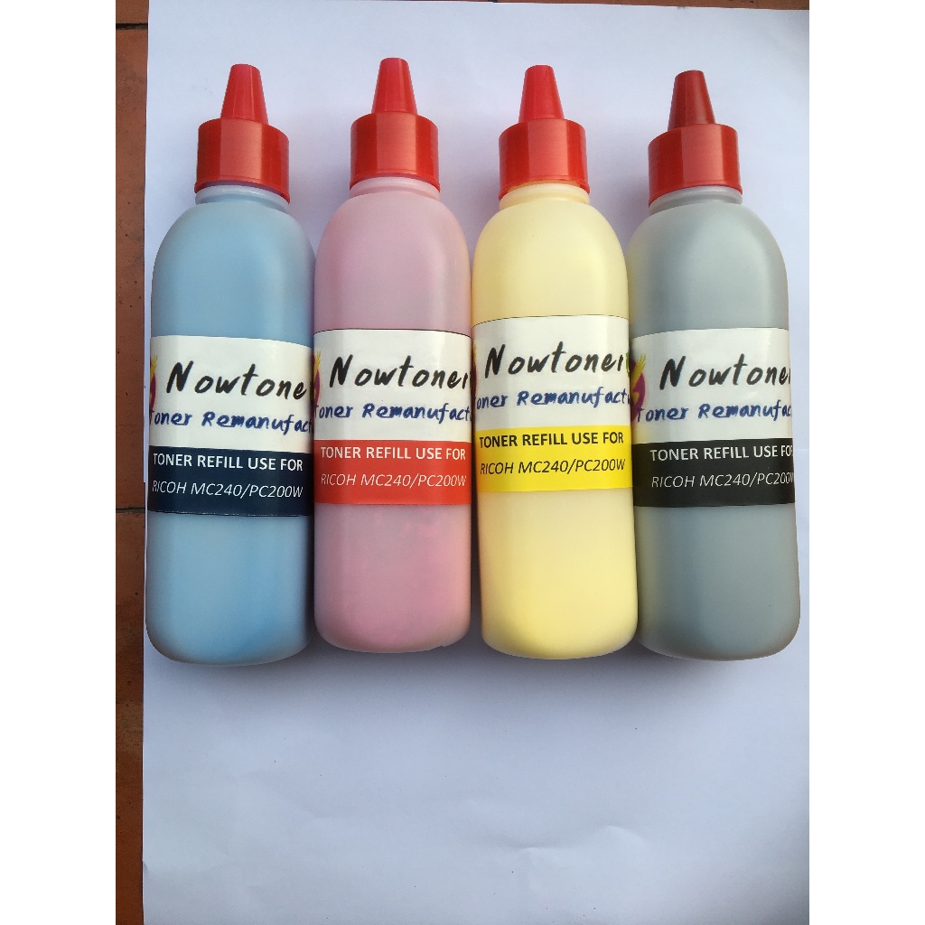 หมึกเติมสำหรับ ริโก้ MC240L MC240FWB PC200W ปริมาณ 150กรัม (กรุณาอ่าน ...