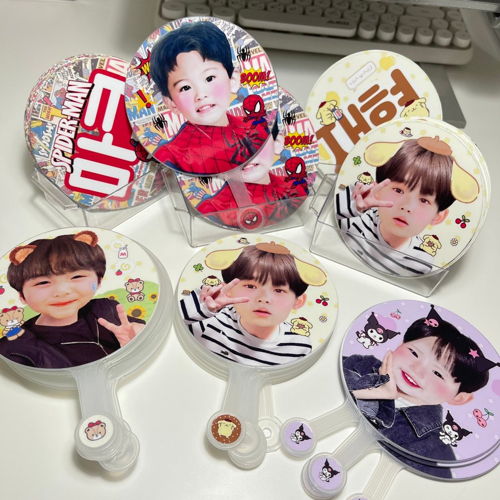 พัดจิ๋ว mini uchiwa(jaedo markhyuck) | Shopee Thailand
