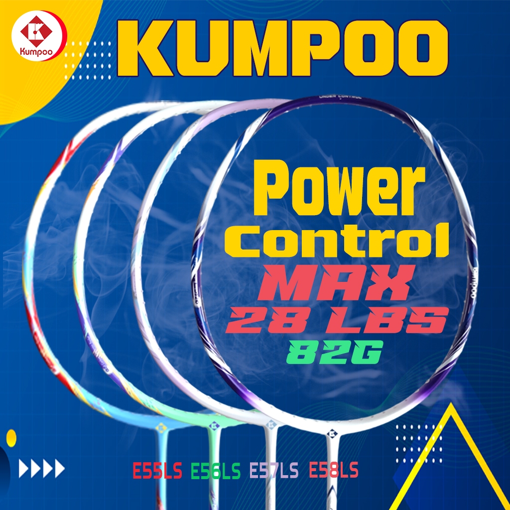ไม้แบดมินตัน Kumpoo รุ่น Power Control Series E (New) | Shopee Thailand