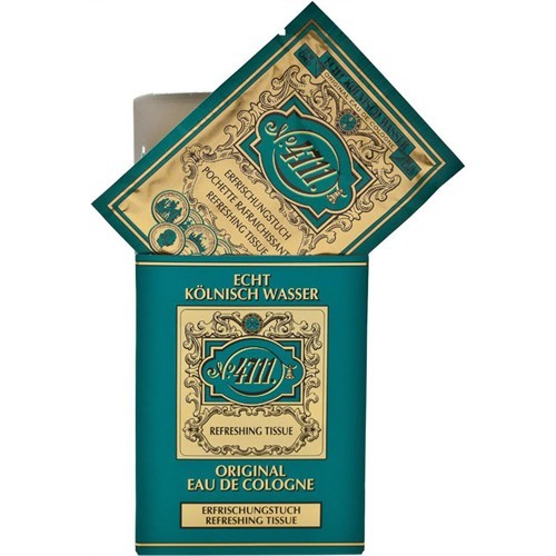 กล่องใส Original Eau De Cologne Refreshing Tissue กระดาษเย็น 4711 ( 1 ...