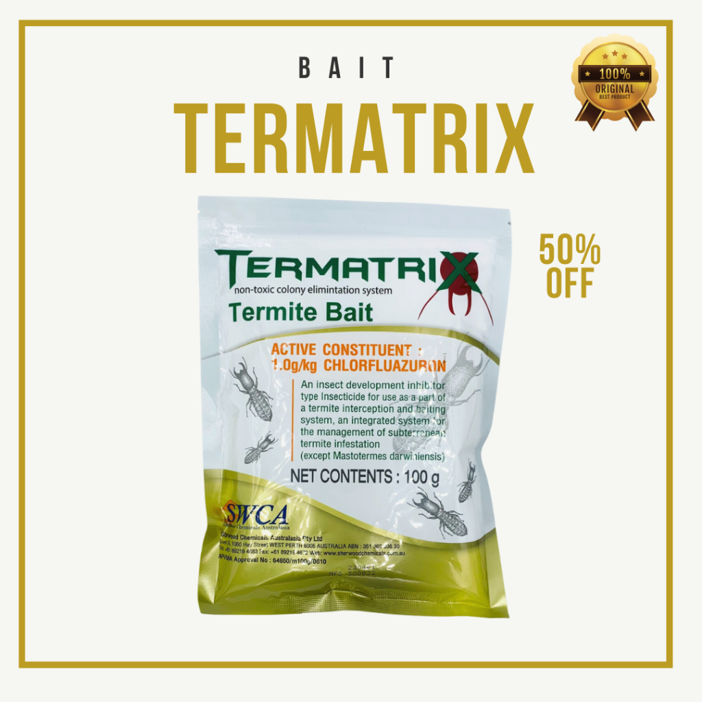 เหยื่อกำจัดปลวก ยาปลวก อาหารปลวก Termatrix ล็อตใหม่ ของแท้ 100% ลดราคา มีคู่มือการใช้งานให้ ...