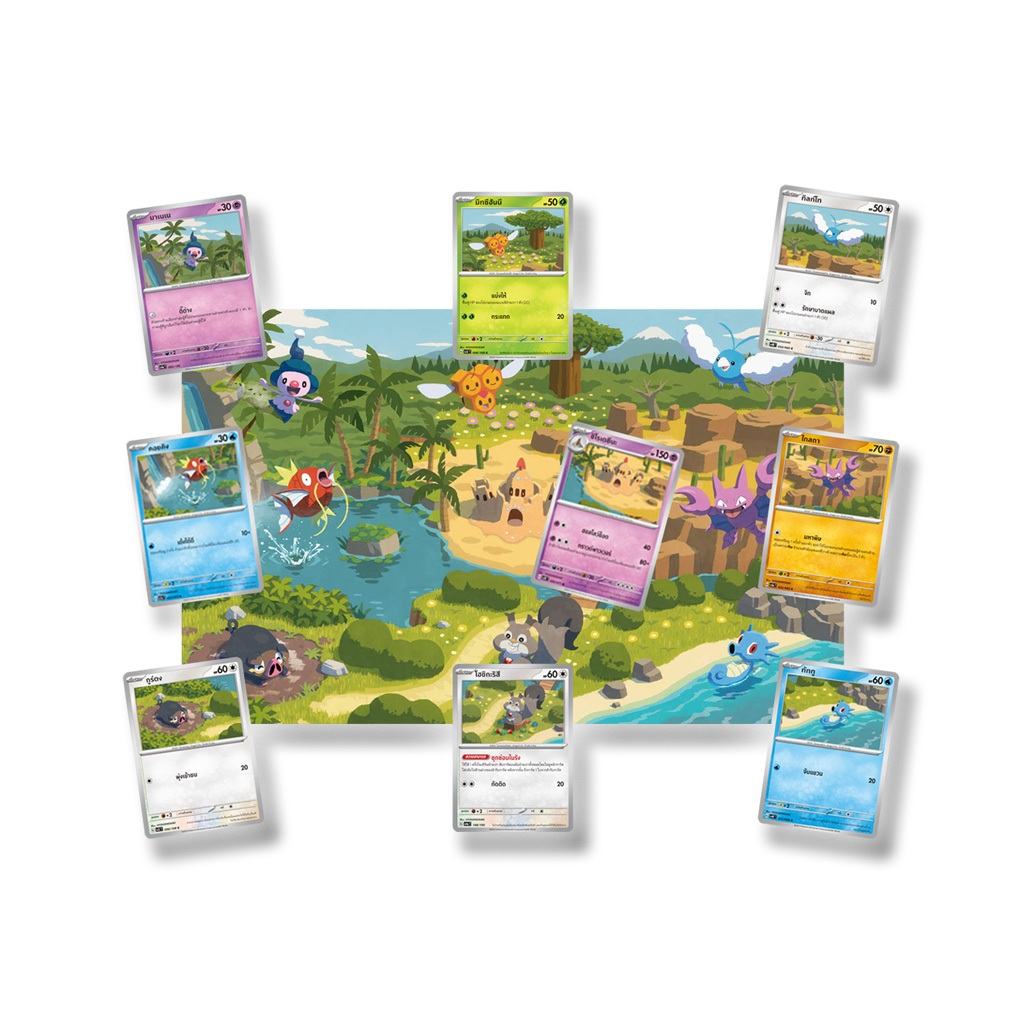 [Pokemon] Hyogonosuke Set - โปเกมอนการ์ด Artwork ต่อกัน ครบเซ็ต สำหรับ ...