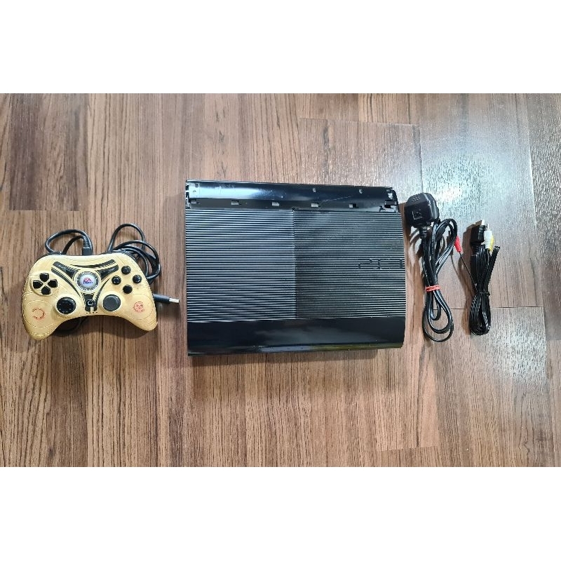 PS3 (PlayStation 3) รุ่นSuperSlim แปลงแล้วความจุ 320gb อุปกรณ์ครบพร้อม ...