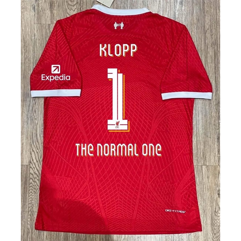 THE NORMAL ONE KLOPP เบอร์1 เสื้อเกรดเพลเยอร์ หงส์แดง ตัวเหย้า,ตัวเยือน ...