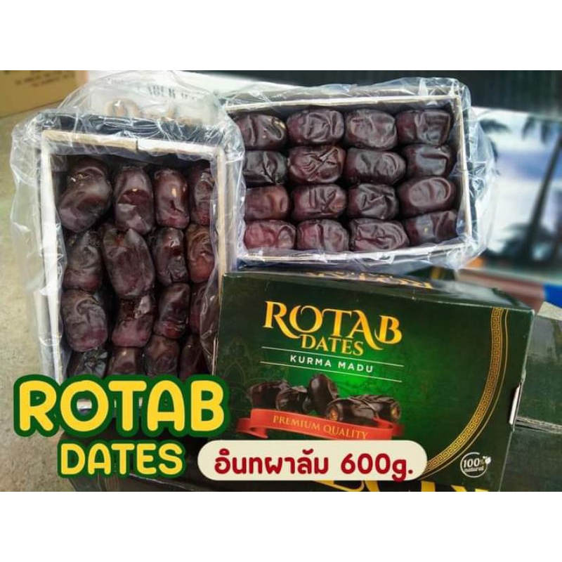 อินทผลัมมาซาฟาตี ROTAB ผลใหญ่600+-กรัม | Shopee Thailand