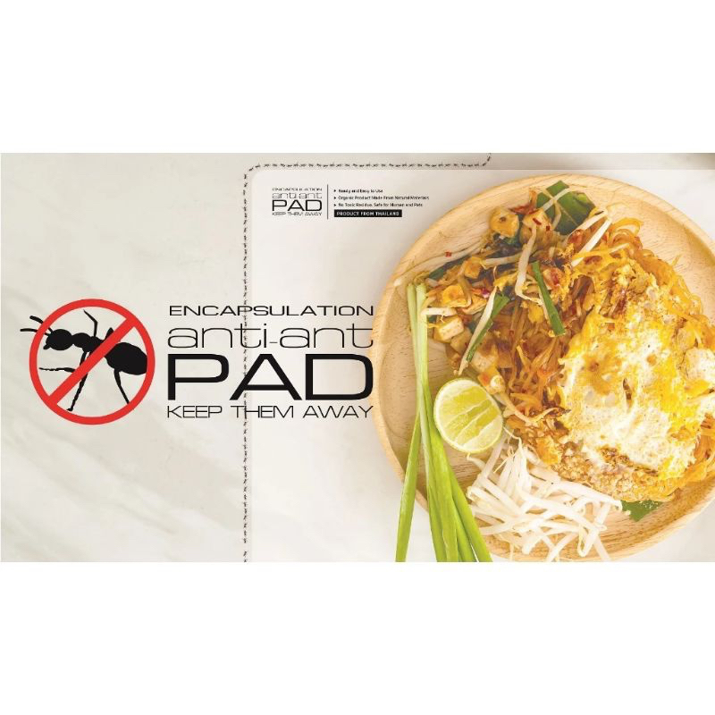 [🔥ไล่มด💯] รุ่นใหม่ แผ่นกันมด แมลง (ของแท้) Anti-ant pad ขนาด A3 เพิ่มสารสกัดจากตระกูลดอกเก๊กฮวย ...