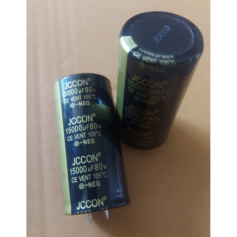 Capacitor 15000UF/80Volt 105องศา ขนาด3.5×7 cm.(ราคาตัวละ) | Shopee Thailand