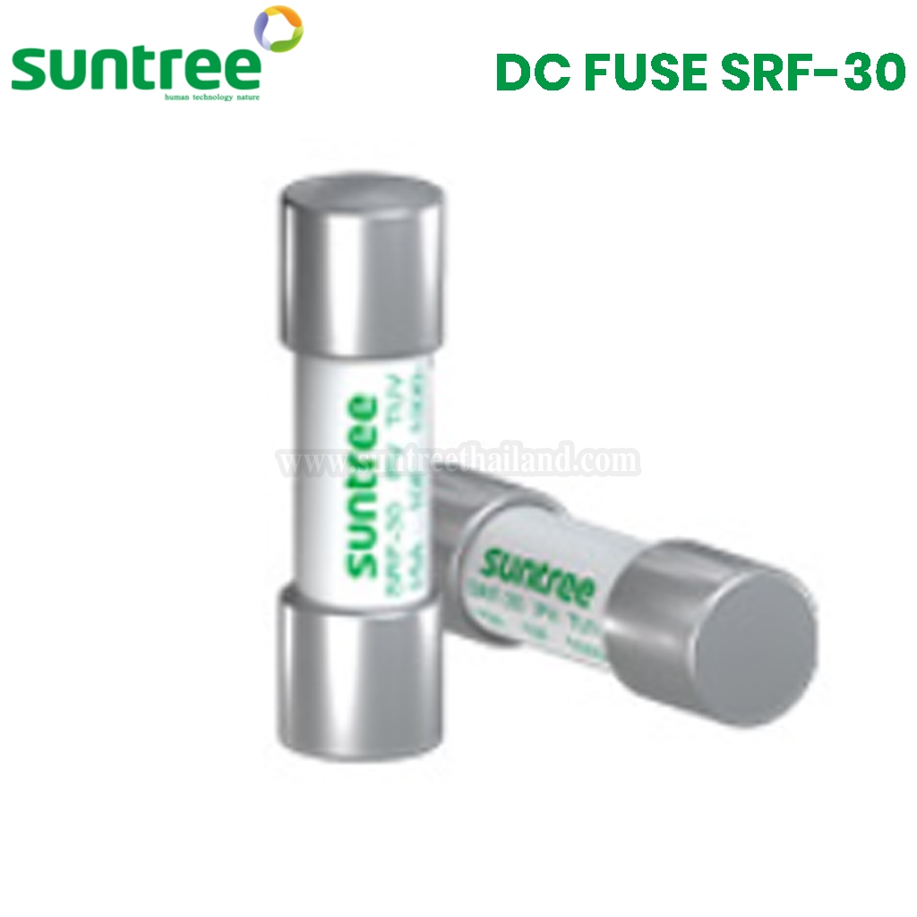 Suntree SRF-30 DC Fuse 1000V 10x38 mm ตัวเลือก 10A, 12A, 15A, 16A, 20A, 25A, 30A, 32A DC Fuse ...