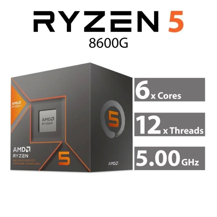 CPU (ซีพียู) AMD RYZEN 5 8600G (SOCKET AM5) ประกัน 3 ปี | Shopee Thailand