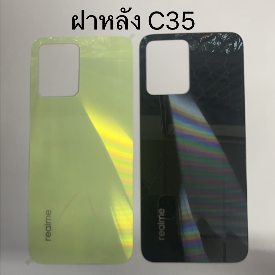 ฝาหลัง Back Cover สำหรับ รุ่น Realme C35 | Shopee Thailand