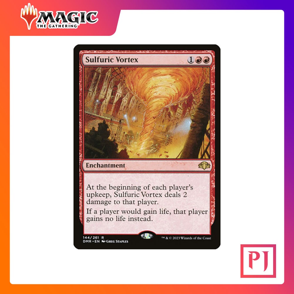 [MTG] Sulfuric Vortex [DMR] [RED] [RARE] [NORMAL] [ENG] (การ์ดเมจิค ...