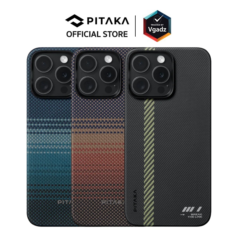 Pitaka เคสสำหรับ iPhone 15 Pro / 15 Pro Max รุ่น MagEZ Case 5 | Shopee Thailand