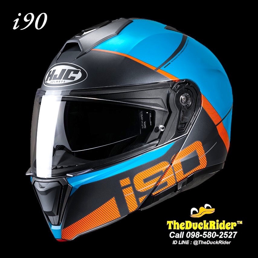 HJC i90 MAY MC47SF ยกคาง มีแว่นกันแดดภายในตัว | Shopee Thailand