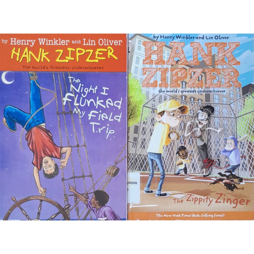 U15 Hank Zipzer by Henry Winkker หนังสือมือสอง ปกอ่อน | Shopee Thailand