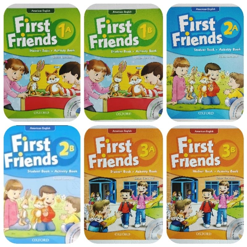 First Friends, American English : Student's Book +Activity Book +CD (P ...