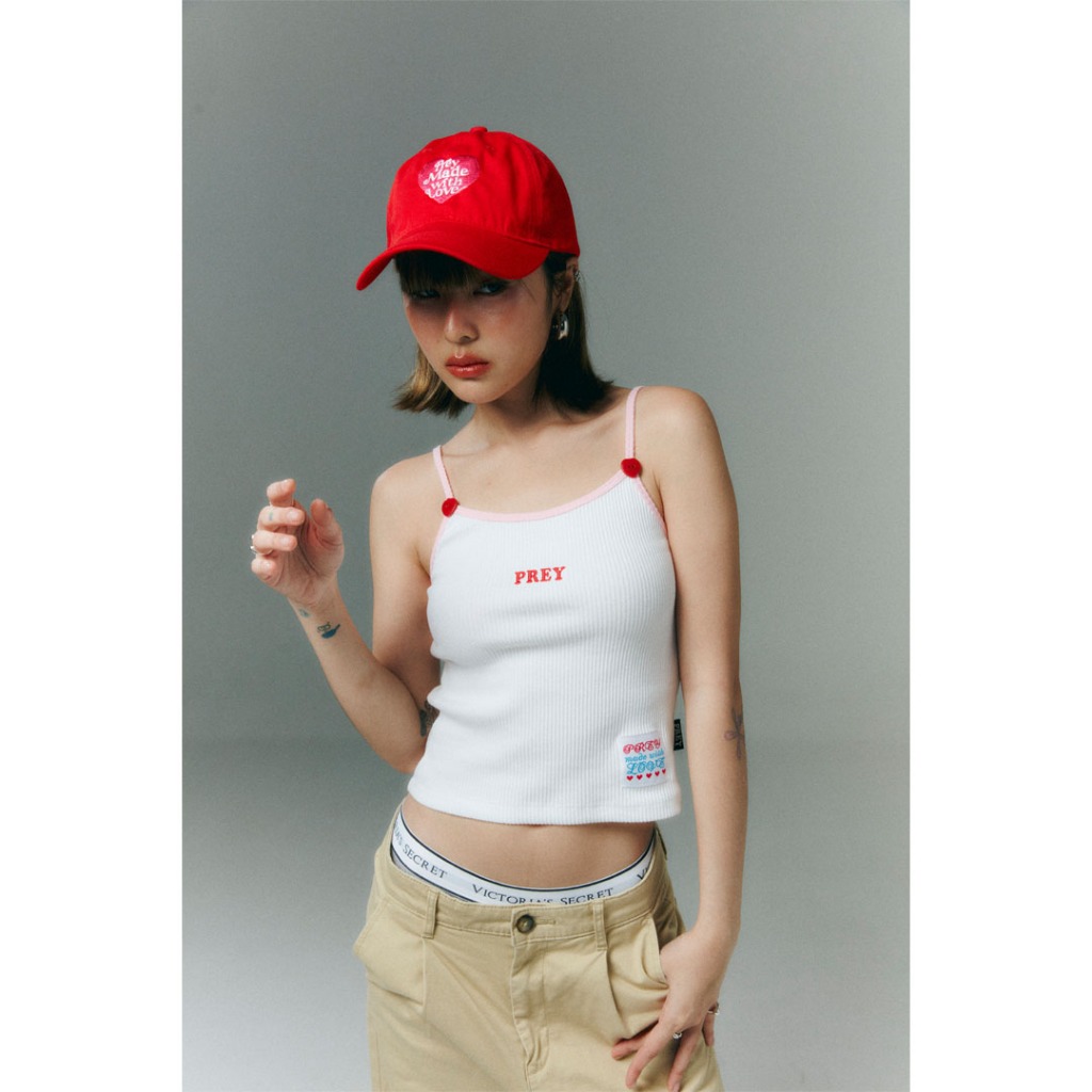 prey เสื้อกล้าม sweet heart top | Shopee Thailand