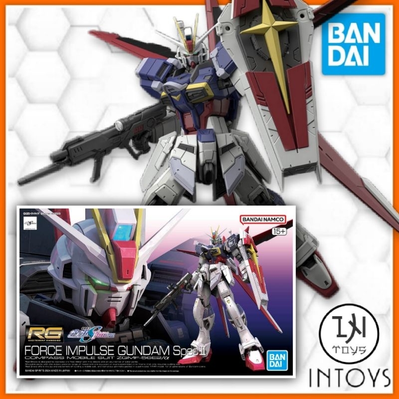 BANDAI - (RG) 1/144 FORCE IMPULSE GUNDAM Spec Ⅱ ( Ganpla / Gundam Plastic Kits) | Shopee Thailand