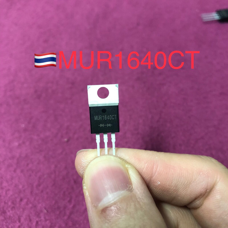 วงจรรวม MUR1640CT MUR1640CTR MUR 1640 CT TO-220 MUR 1640CTR | Shopee ...