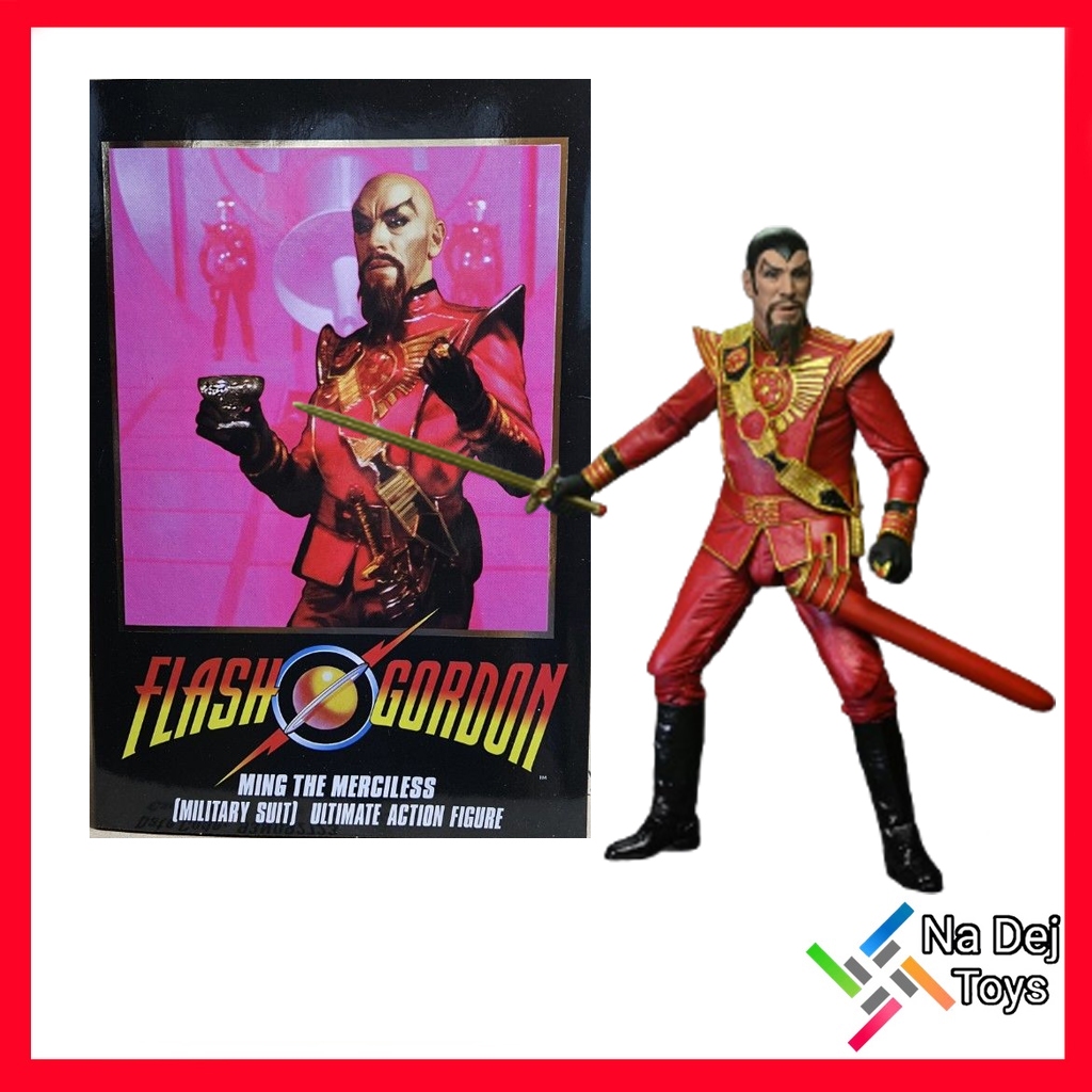 NECA Flash Gordon Ming (1980) 7” Figure แฟลชกอร์ดอน มิ่ง ขนาด 7 นิ้ว ...