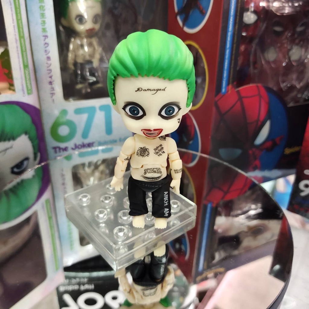 โมเดล โจ๊กเกอร์ Model Nendoroid The Joker Suicide Edition 671 | Shopee ...