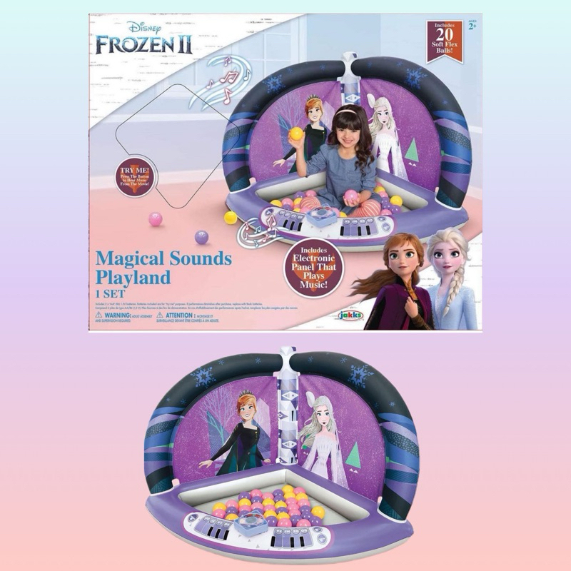 Disney Frozen 2 Kids Ball Pit with 50 Balls and Music Feature | Shopee ...