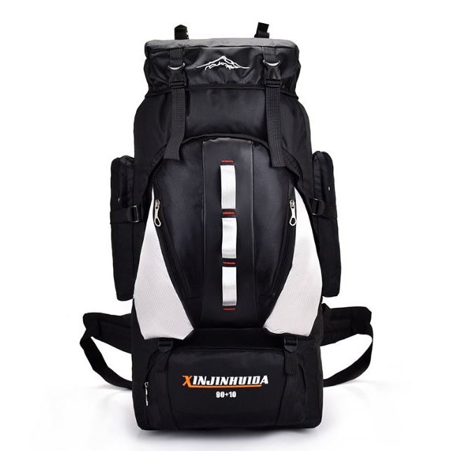 SM กระเป๋าเป้เดินป่าใบใหญ่ ความจุ ขนาด 90 ลิตร เป้สะพายหลัง รุ่น JK ...